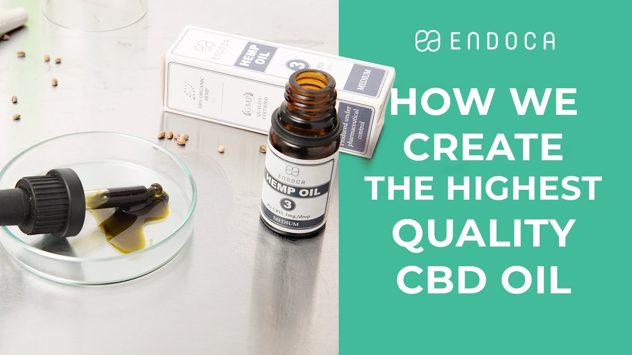 CBD olie fra Endoca - 100% naturlige produkter